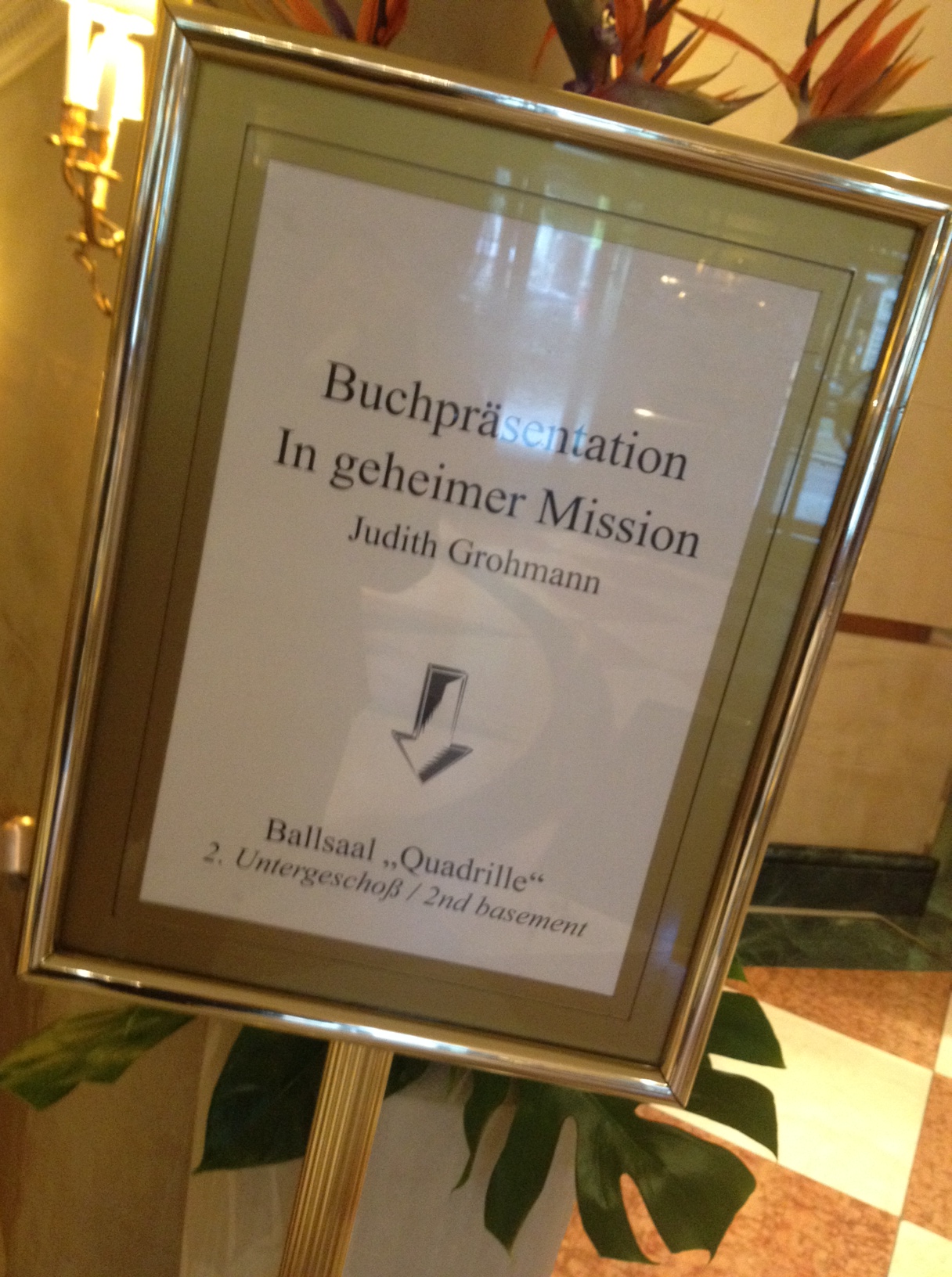 An evening on a Secret Mission at the Grand Hotel Wien | JUDITH GROHMANN