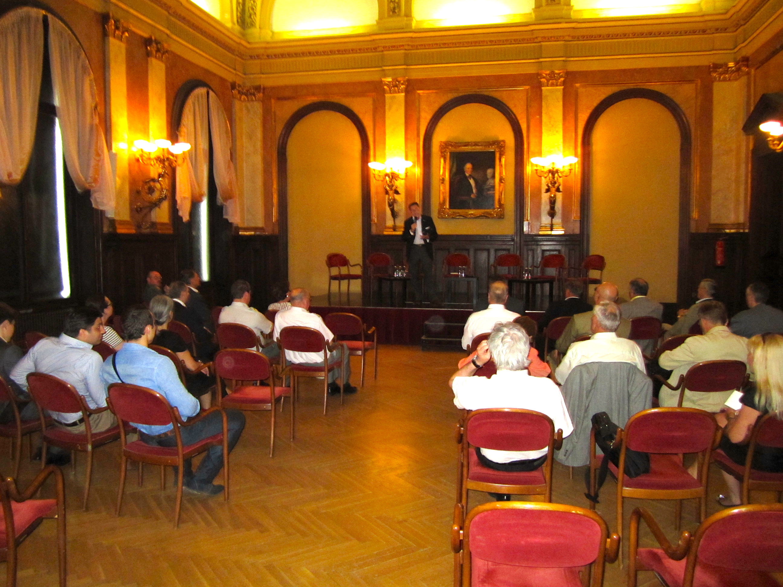Podiumdiscussion at the Eschenbach Palace in Vienna | JUDITH GROHMANN