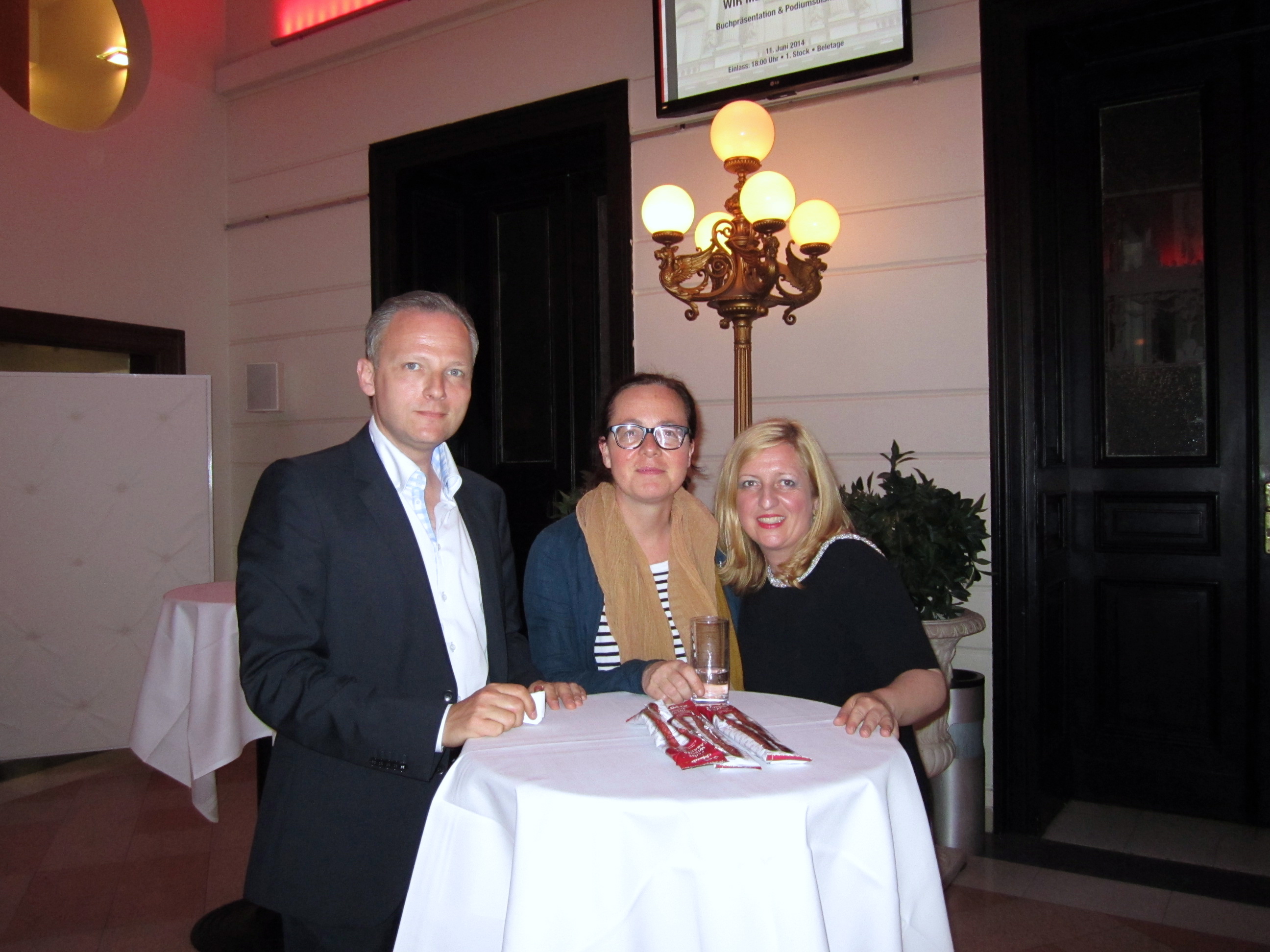 Podiumdiscussion at the Eschenbach Palace in Vienna | JUDITH GROHMANN