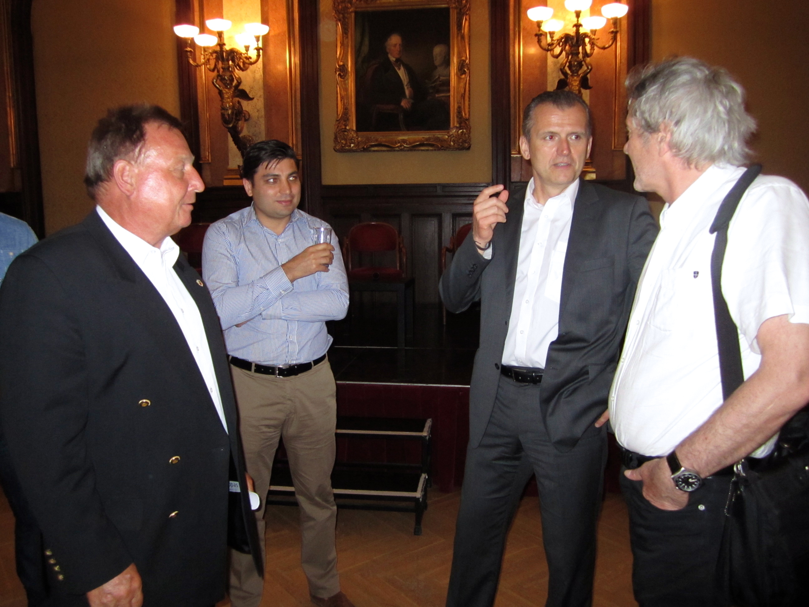 Podiumdiscussion at the Eschenbach Palace in Vienna | JUDITH GROHMANN